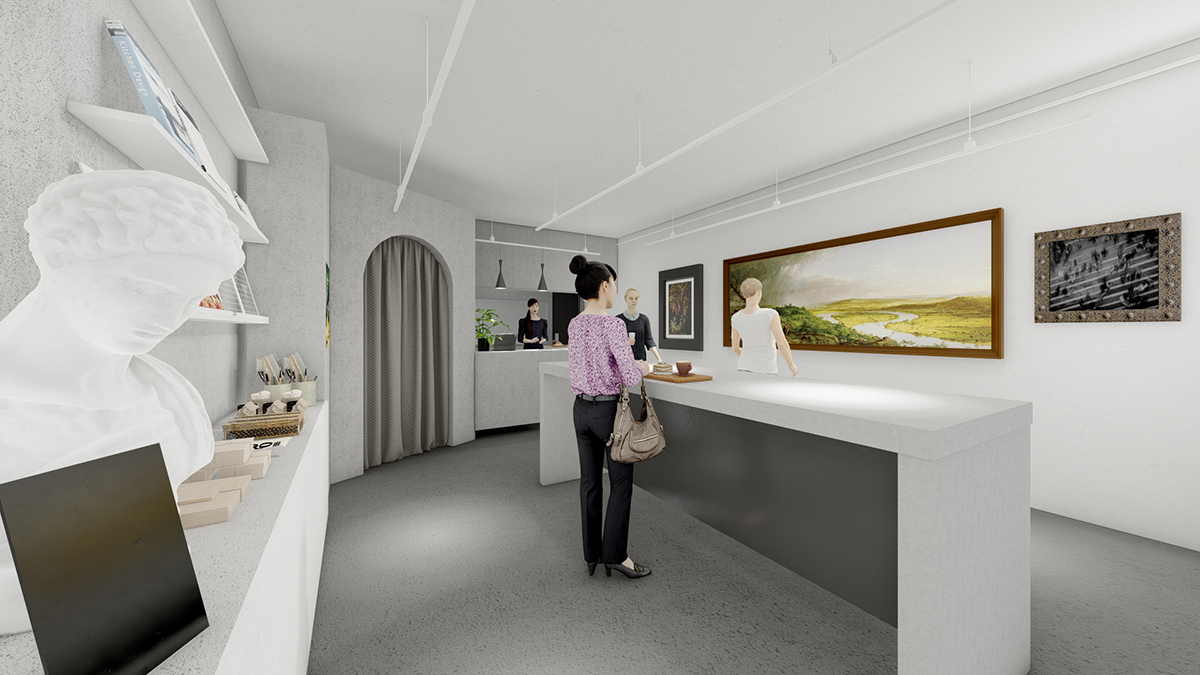 【大阪市中央区】まるで小さな美術館！ギャラリーカフェ「unimocc」